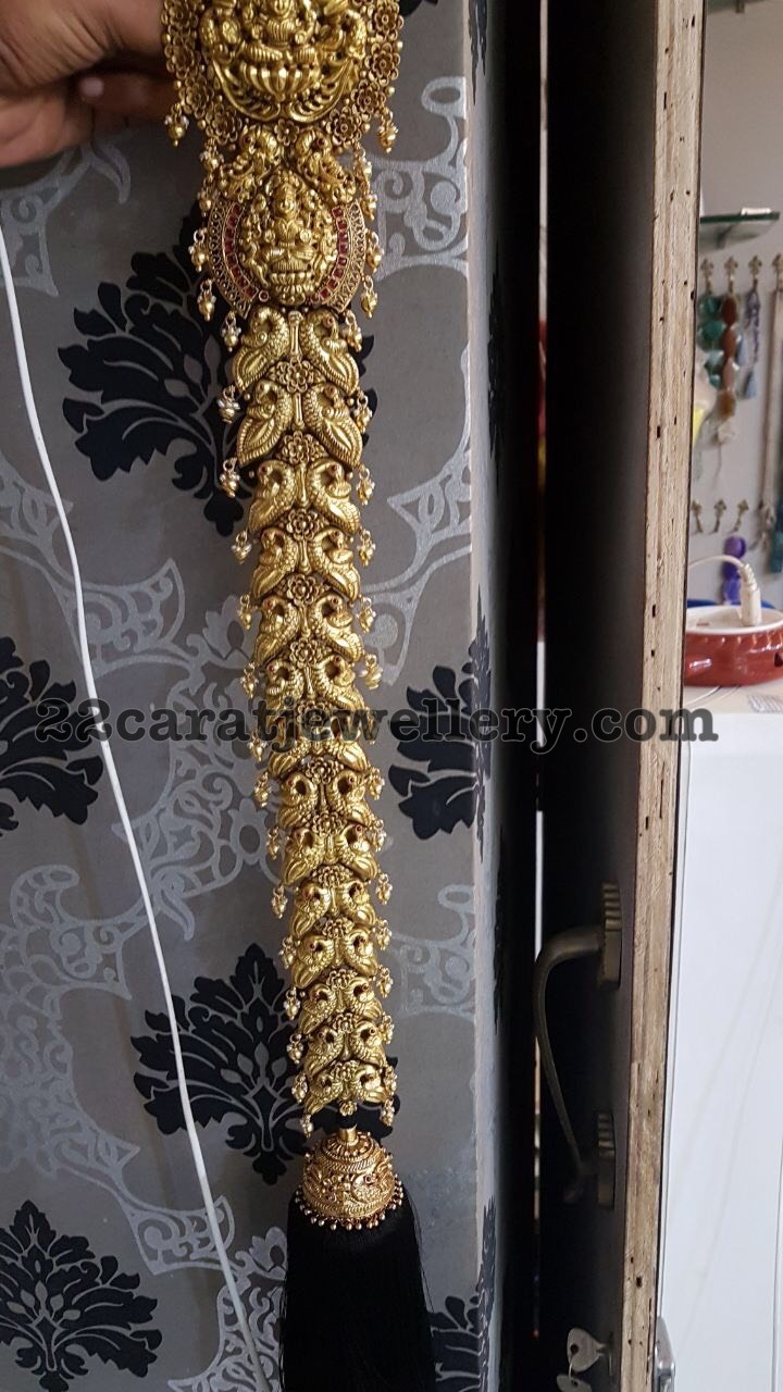 Antique Work Silver Jada - Jewellery Designs