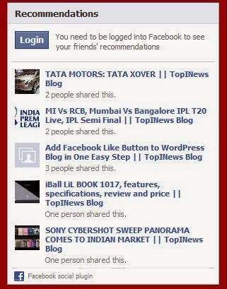 Best 7 Facebook Social Plugins for Blogger Blogs