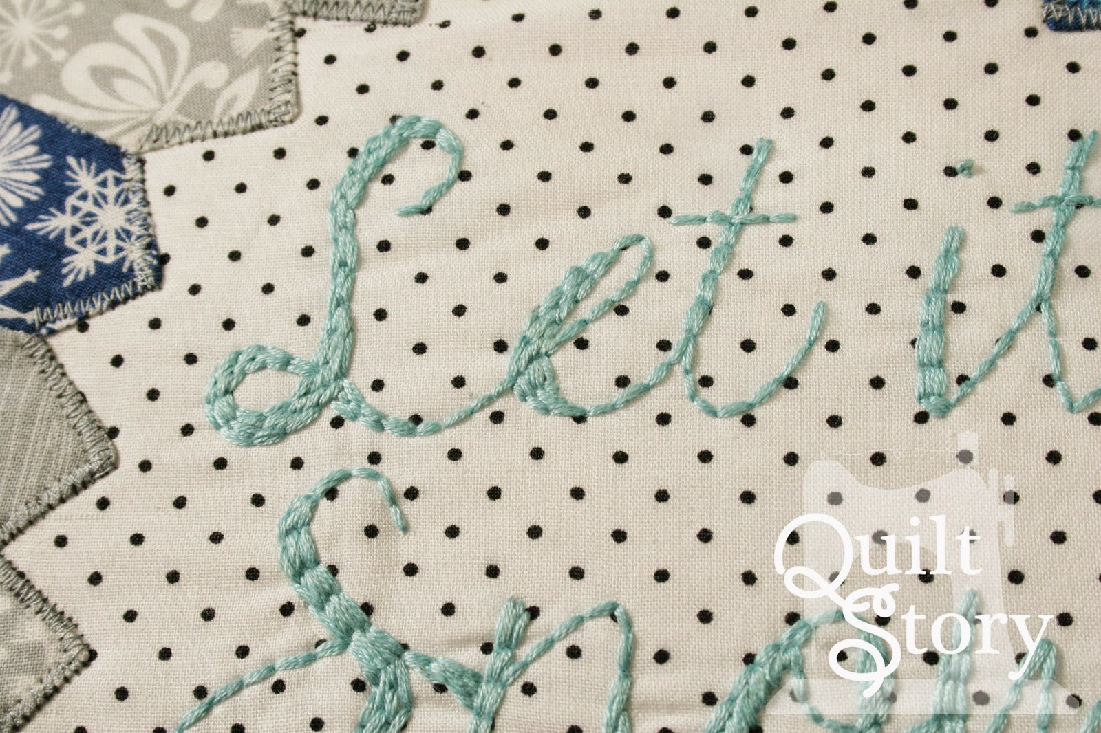 Quilt Story: Snowflake Dresden Plate Tutorial