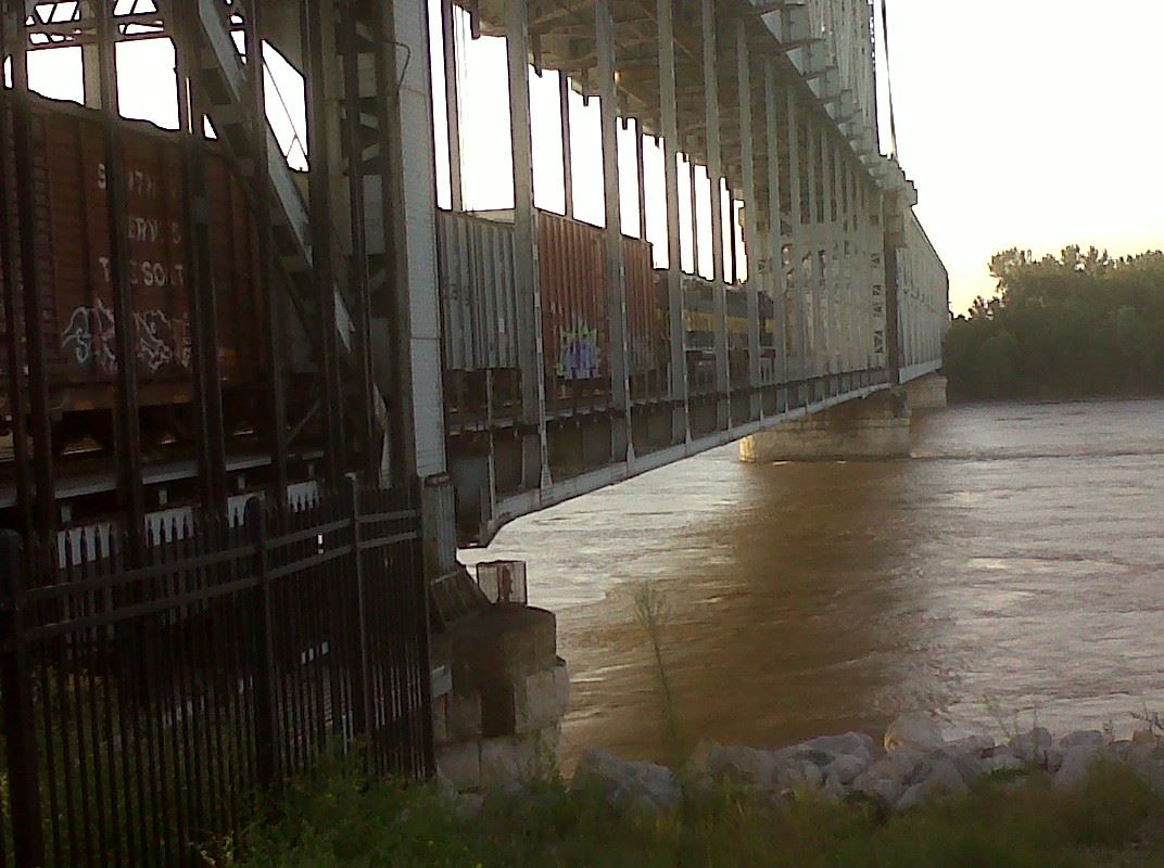 Industrial History: 1911 Armour Swift Burlington (CB&Q) Bridge over ...