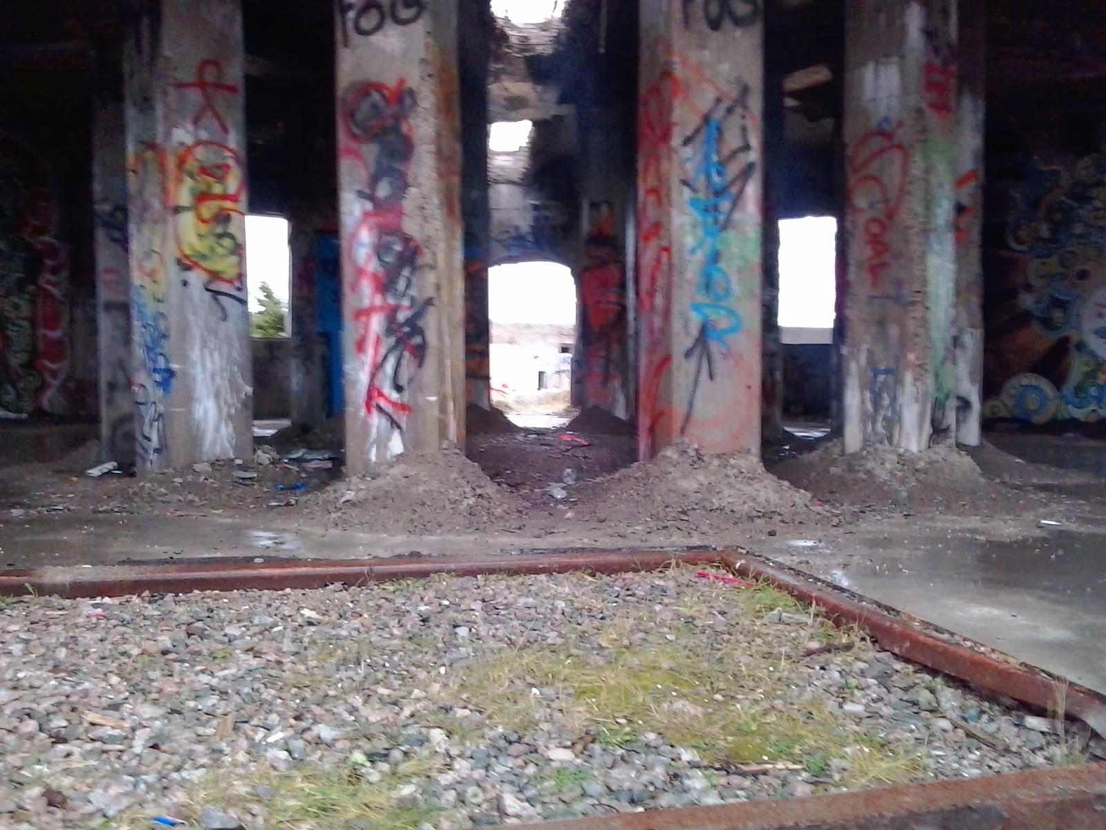 Faffing Around The World: Red Cliff Radar Station - Newfoundland