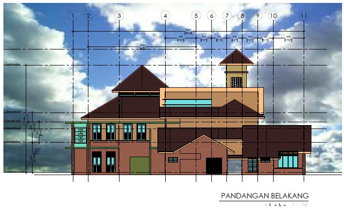 Surau Al-Ukhuwah: Pandangan Perspektif & Pelan Surau
