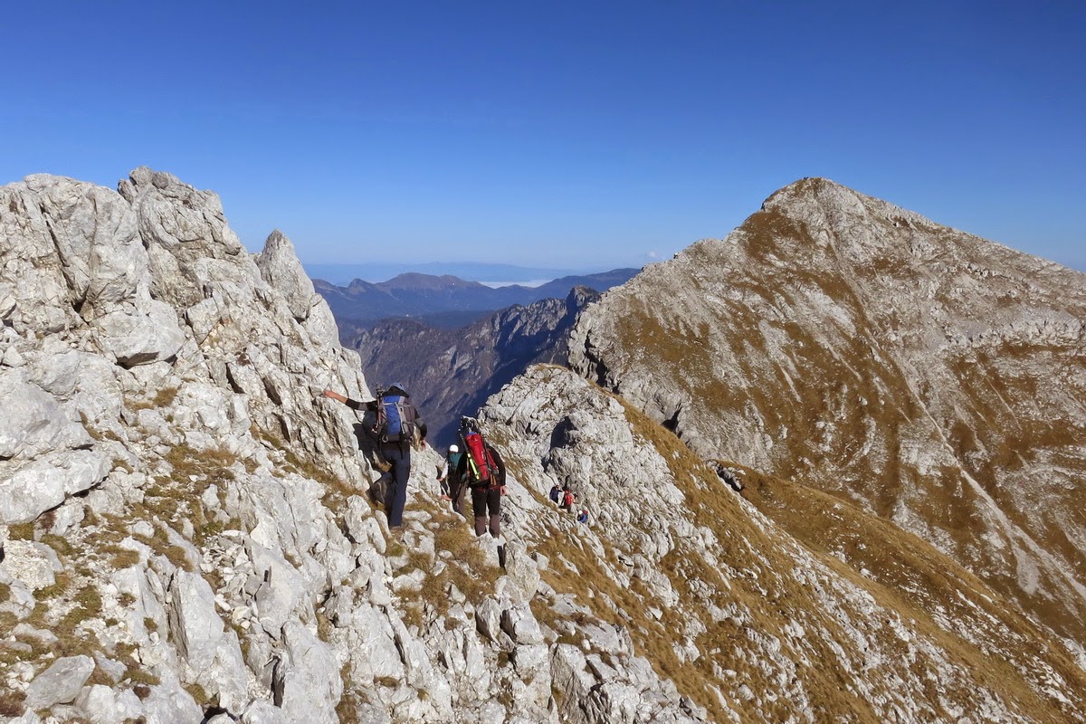 Voluharski potopisi: Vernar, Tosc, Veliki Draški vrh, 2.11.2014