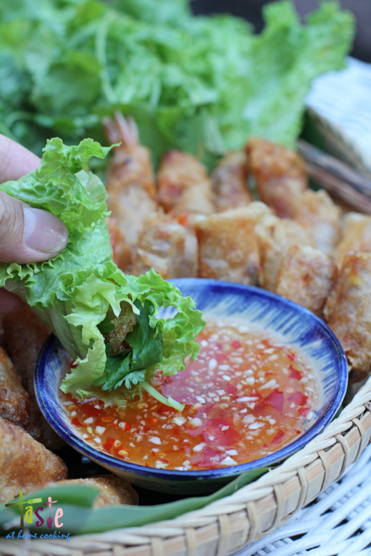 CHẢ RAM TÔM | TASTE AT HOME COOKING