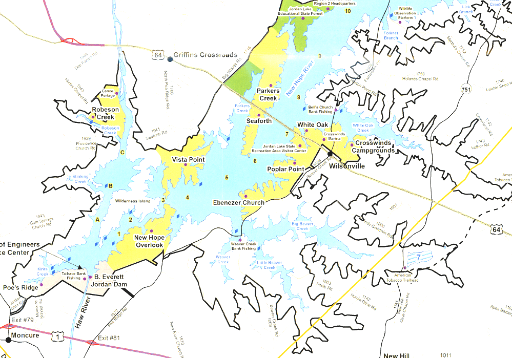 Jordan Lake - Lake Jordan Nc