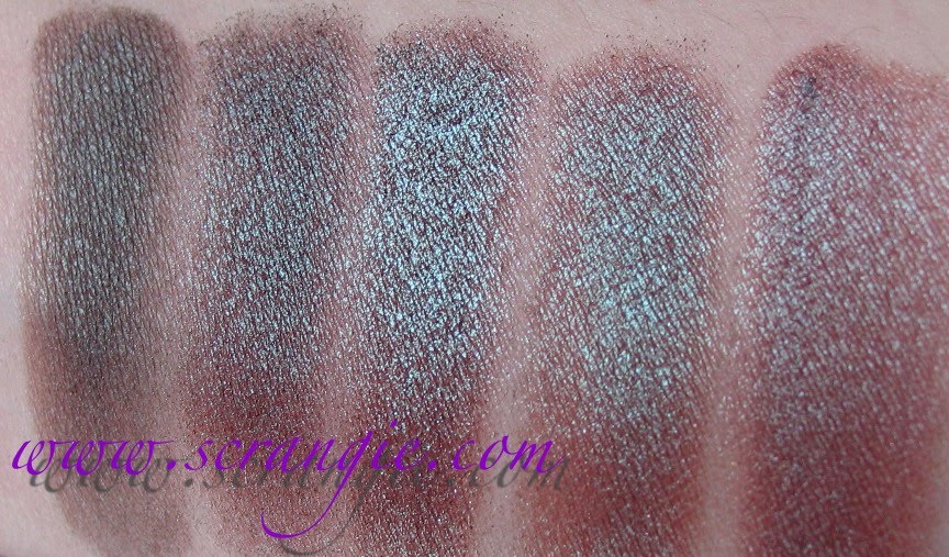 Scrangie: Quick Duochrome Eyeshadow Comparison