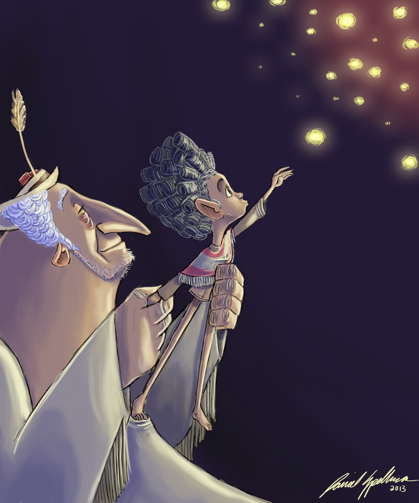 Daniel Spellman Art: Character Portfolio