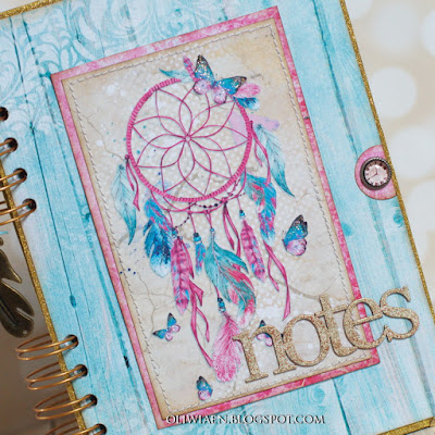 CraftHobby Oliwiaen: Notes boho / Boho Style Notebook