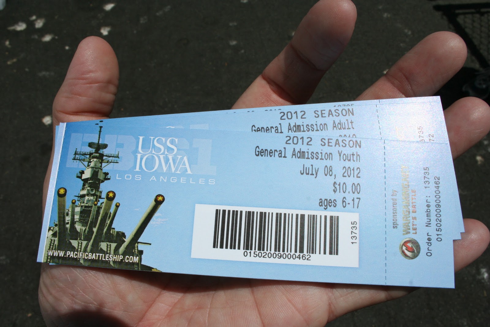 Field Trip to the USS Iowa - #USSIowa