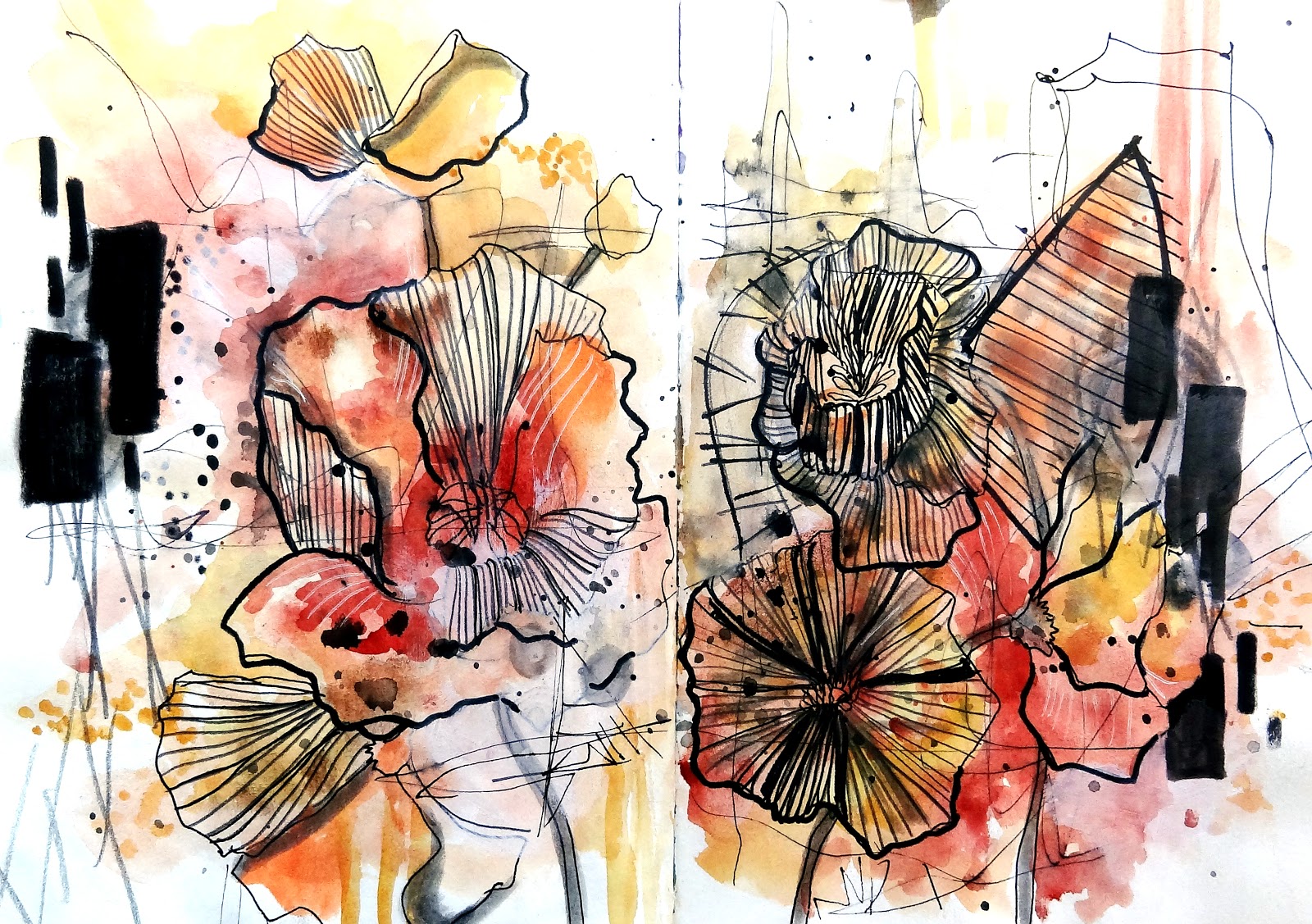 BOOK OF FRAGMENTS | ART SERIES ( ABSTRACT ILLUSTRATIONS L1 - O1 ...