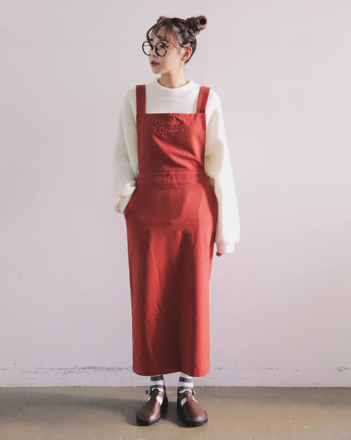 [Stylenanda] "Comme Comme" Overall Dress | KSTYLICK - Latest Korean ...