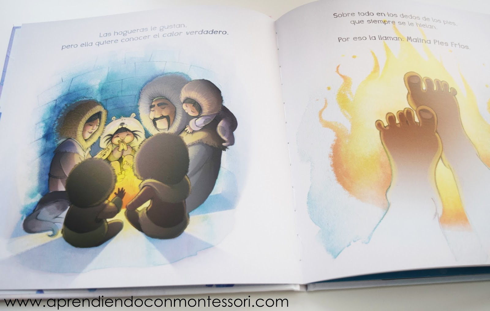 CUENTO DE INSPIRACIÓN MONTESSORI "Malina pies fríos" - Aprendiendo con ...