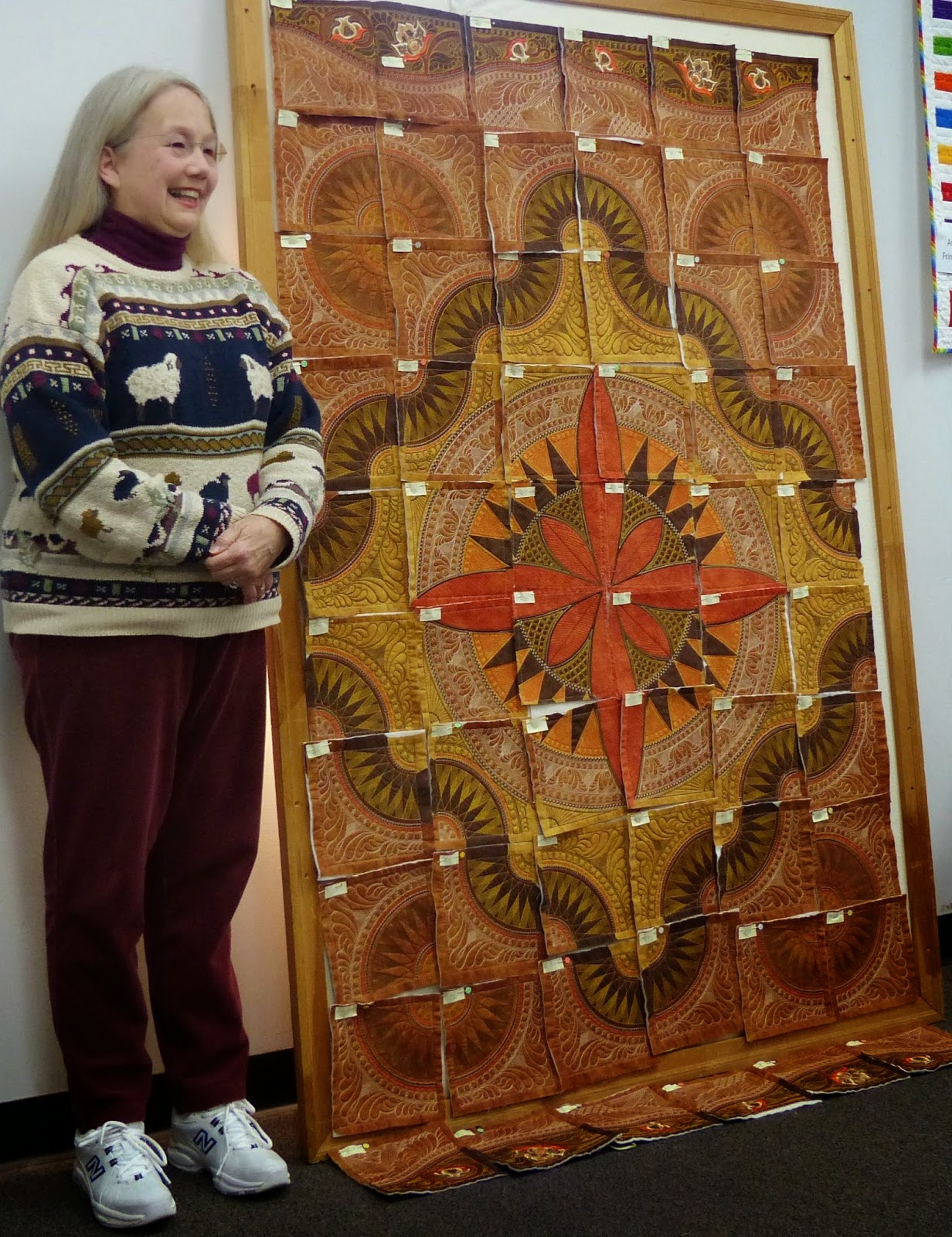 Jacobean Journey Quilt - Trunk Show