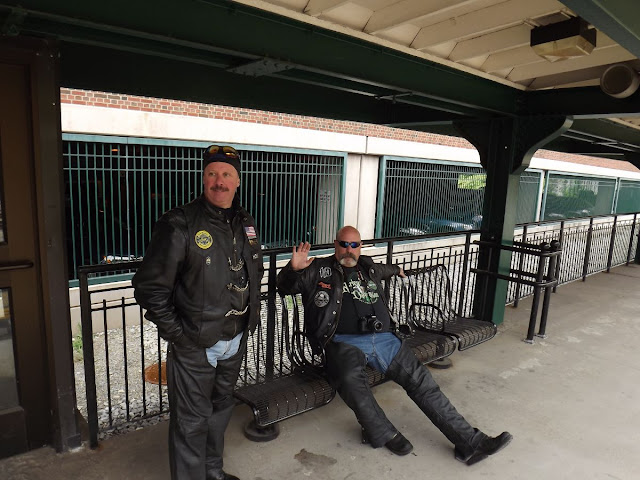 Beard in the Wind - New London MC: Great day for a ride....