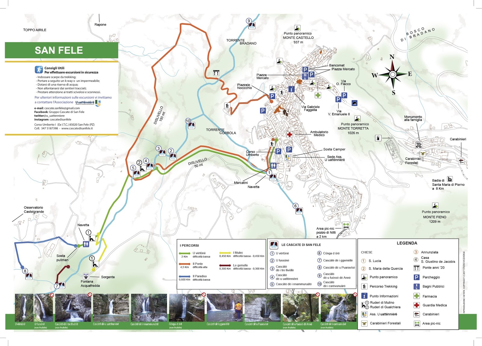 Riprese le escursioni al Parco delle cascate di San Fele