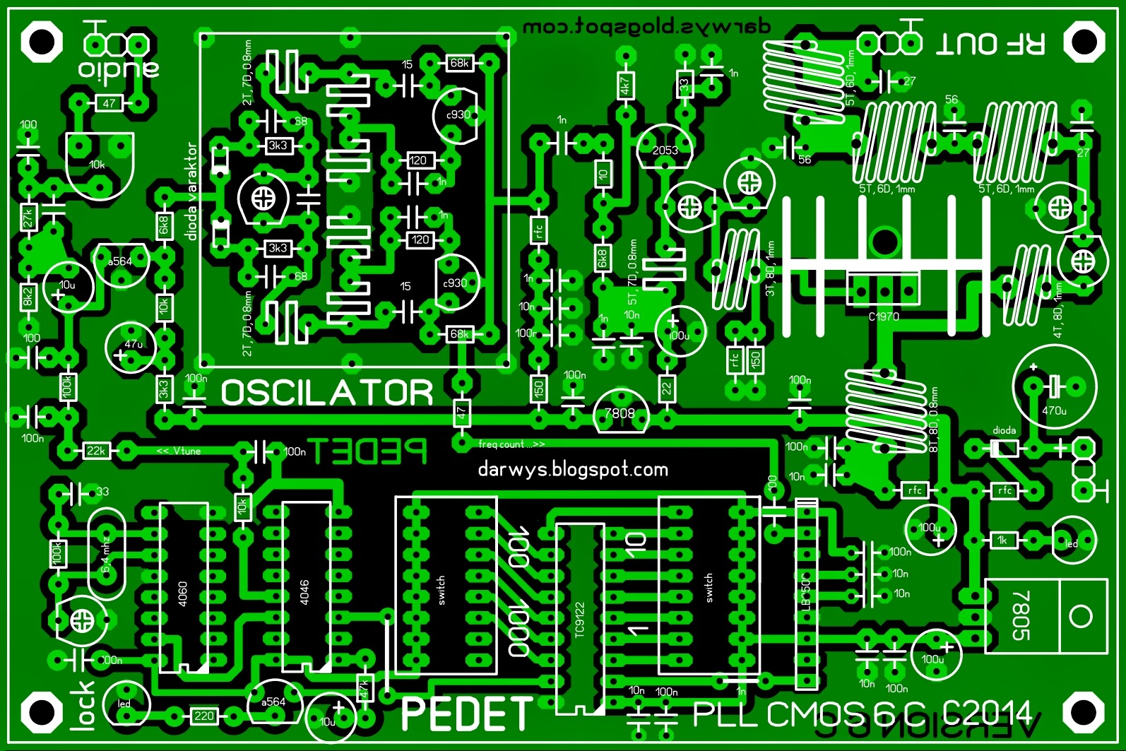 MERAKIT PLL CMOS VERSI 6-C | darwys electric