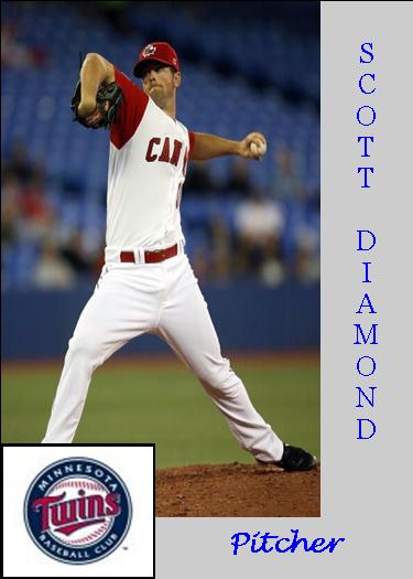 Minnesota Twins, Country Music and Random Thoughts: Scott Diamond Signs ...