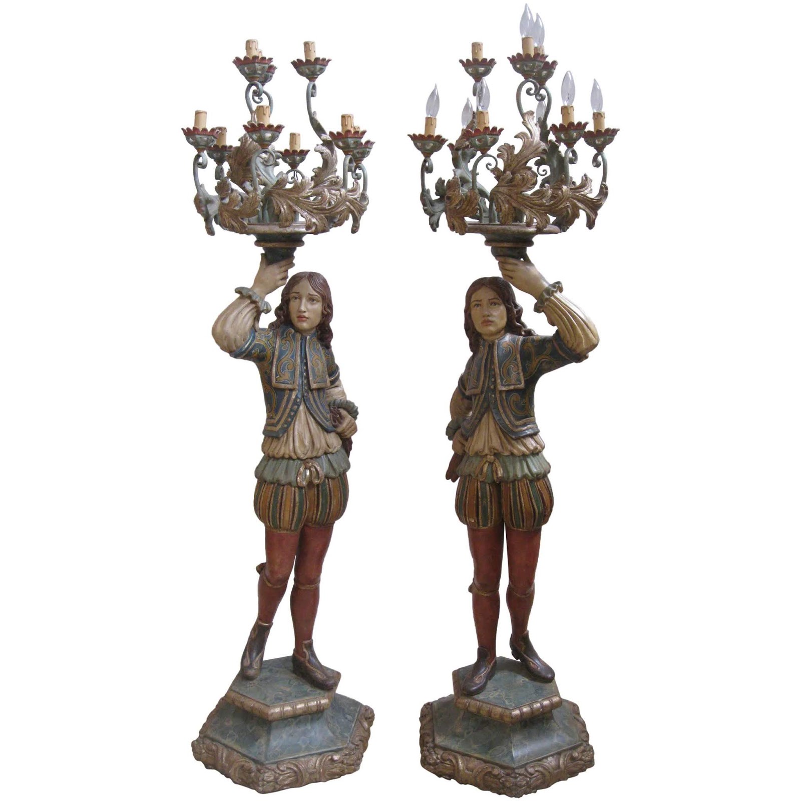 Eye For Design: Torchères.......Elegant Old World Lighting