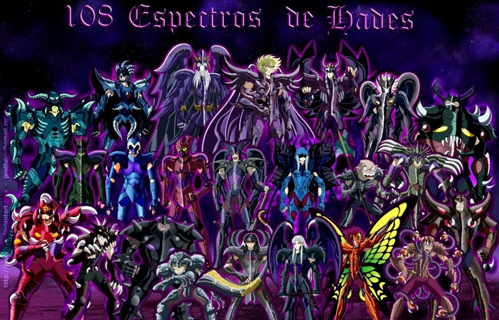 Saint Seiya - Vilões: 108 Espectros de Hades