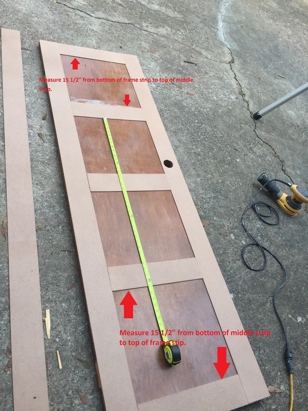 Economically Aesthetic: Super Easy Fixer Upper DIY Paneled Door