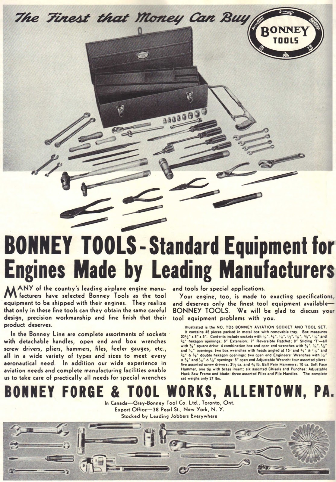 Progress is fine, but it's gone on for too long.: Bonney Tools 1942