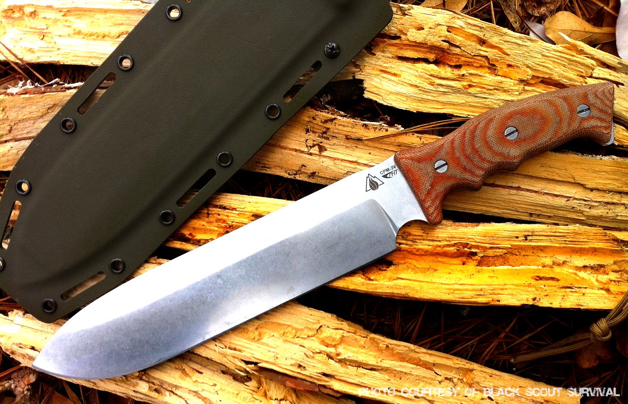 Black Scout Survival: SURVIVE! Knives GSO-10 Review