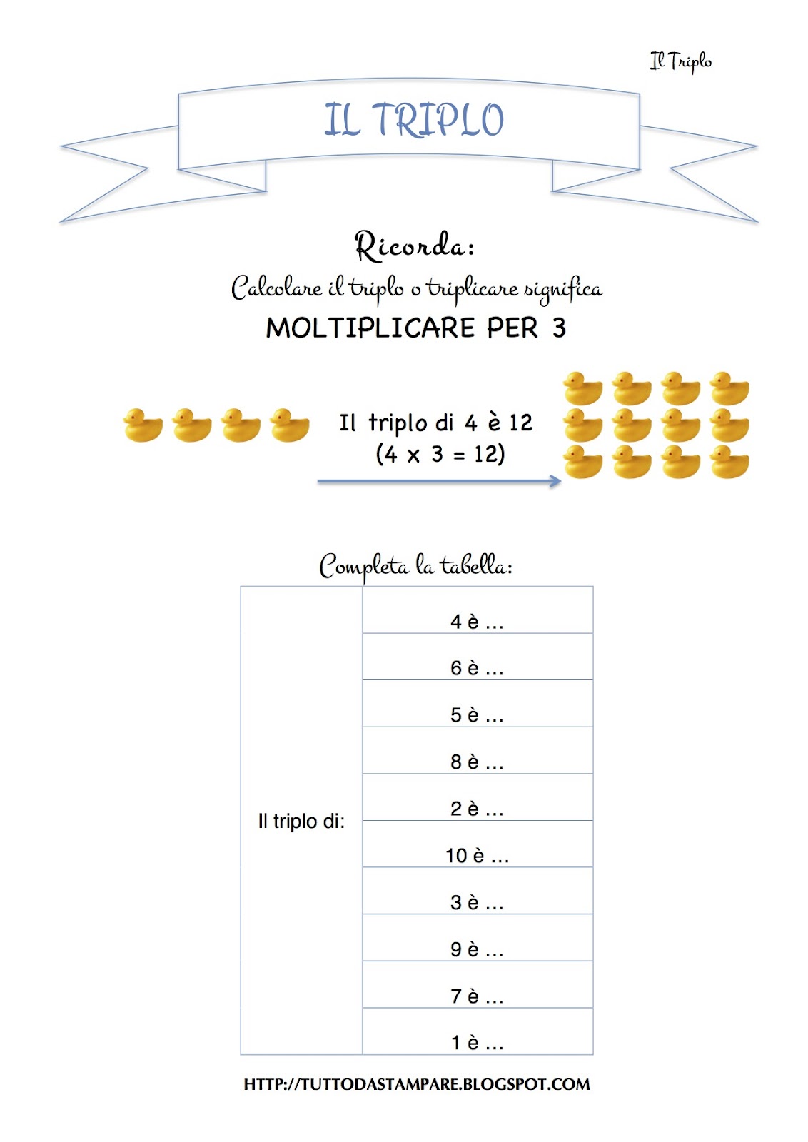 Il Doppio e il Triplo