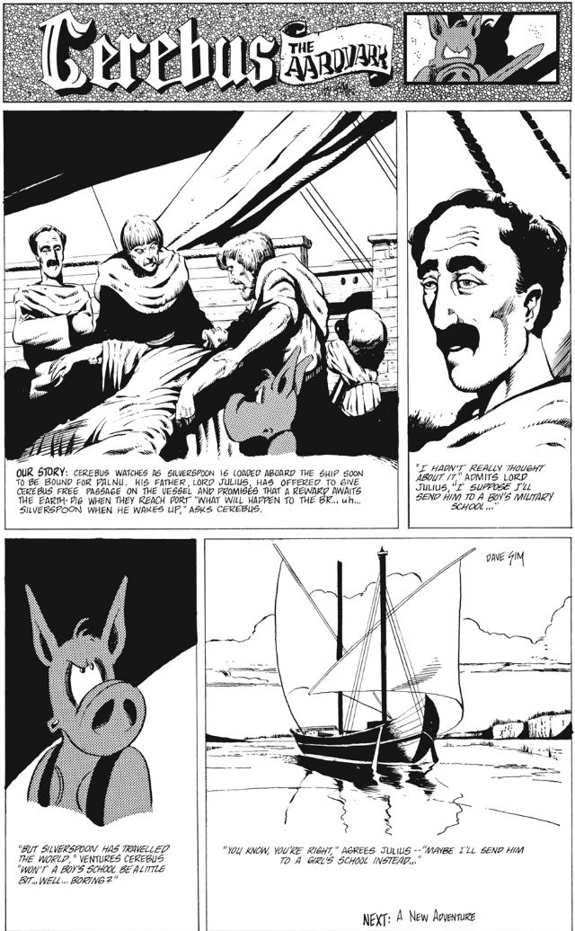 A MOMENT OF CEREBUS: Reading Cerebus #16