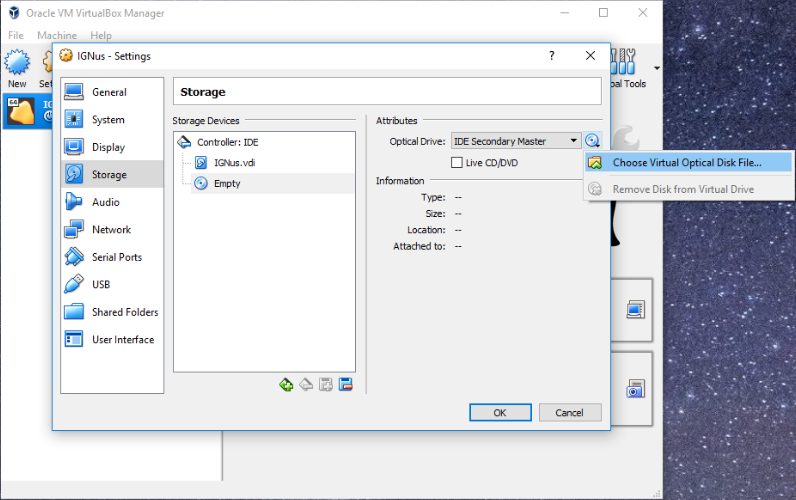 Instal Linux IGOS Nusantara Menggunakan Virtual Box