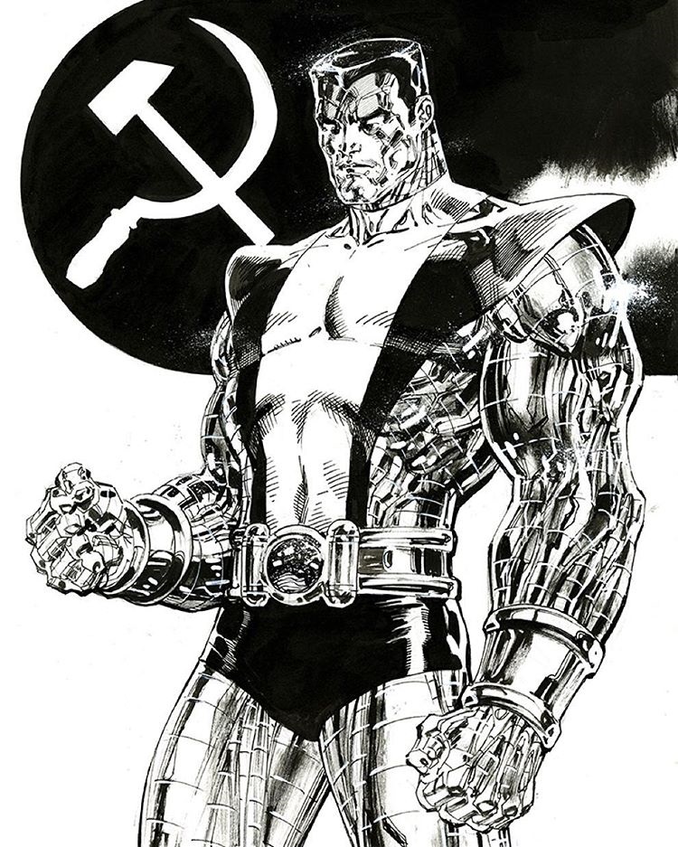 Marvel Comics of the 1980s: Colossus by Jim Lee