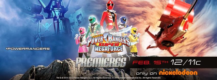 #PowerRangers Super Megaforce premieres on Nickelodeon Feb 15th | Mom Files