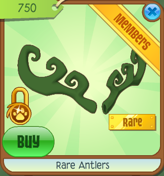 AJ All the Way: Your Guide to Animal Jam: Rare Antlers