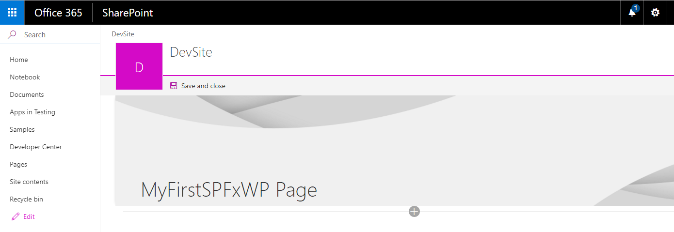 Aspiring Architect: Basics of Sharepoint Framework Webparts