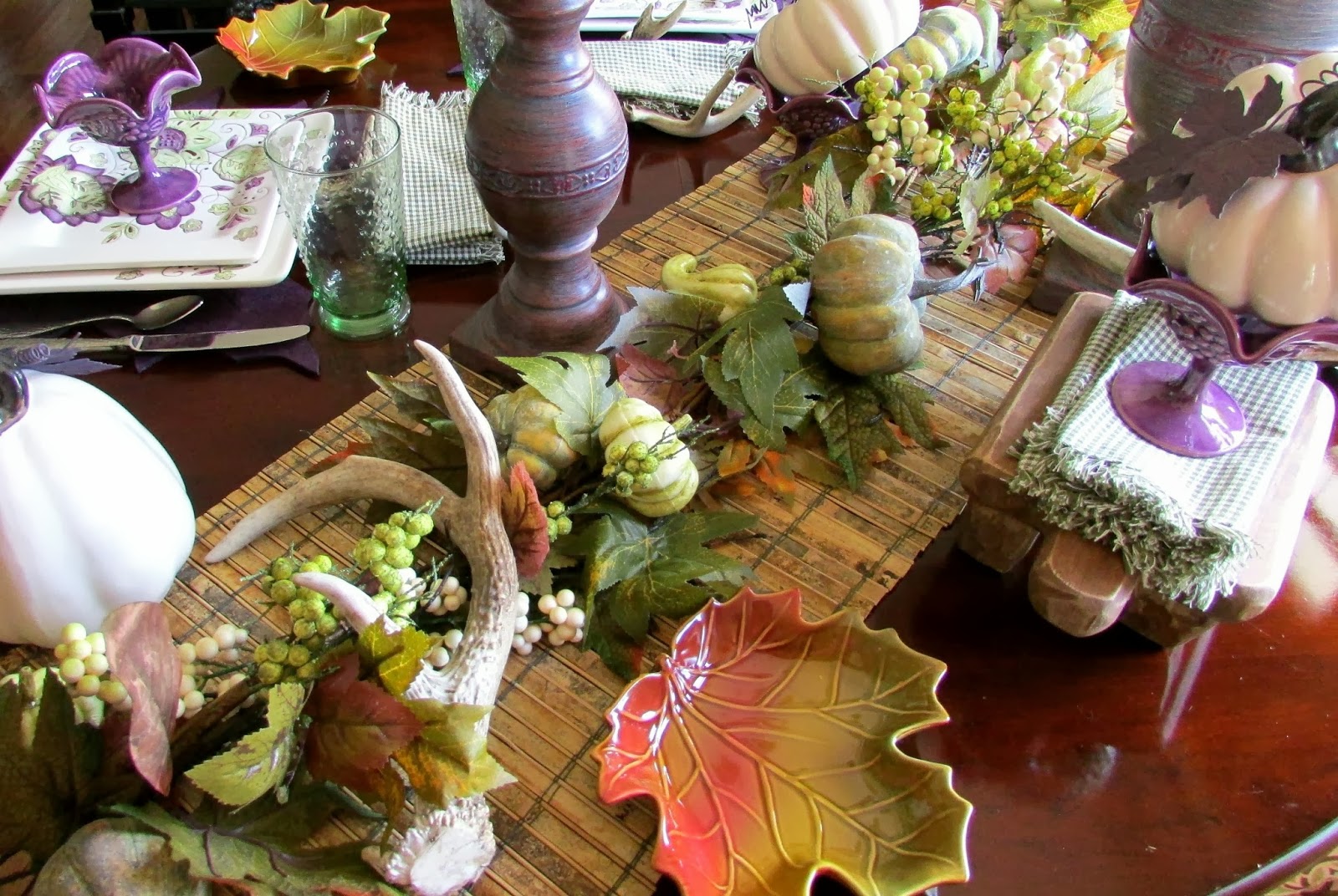 Purple Birthday Tablescape | Rustic & Refined