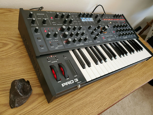 MATRIXSYNTH: Sequential PRO 3 Analog Digital Hybrid 3-Voice Paraphonic Synthesizer