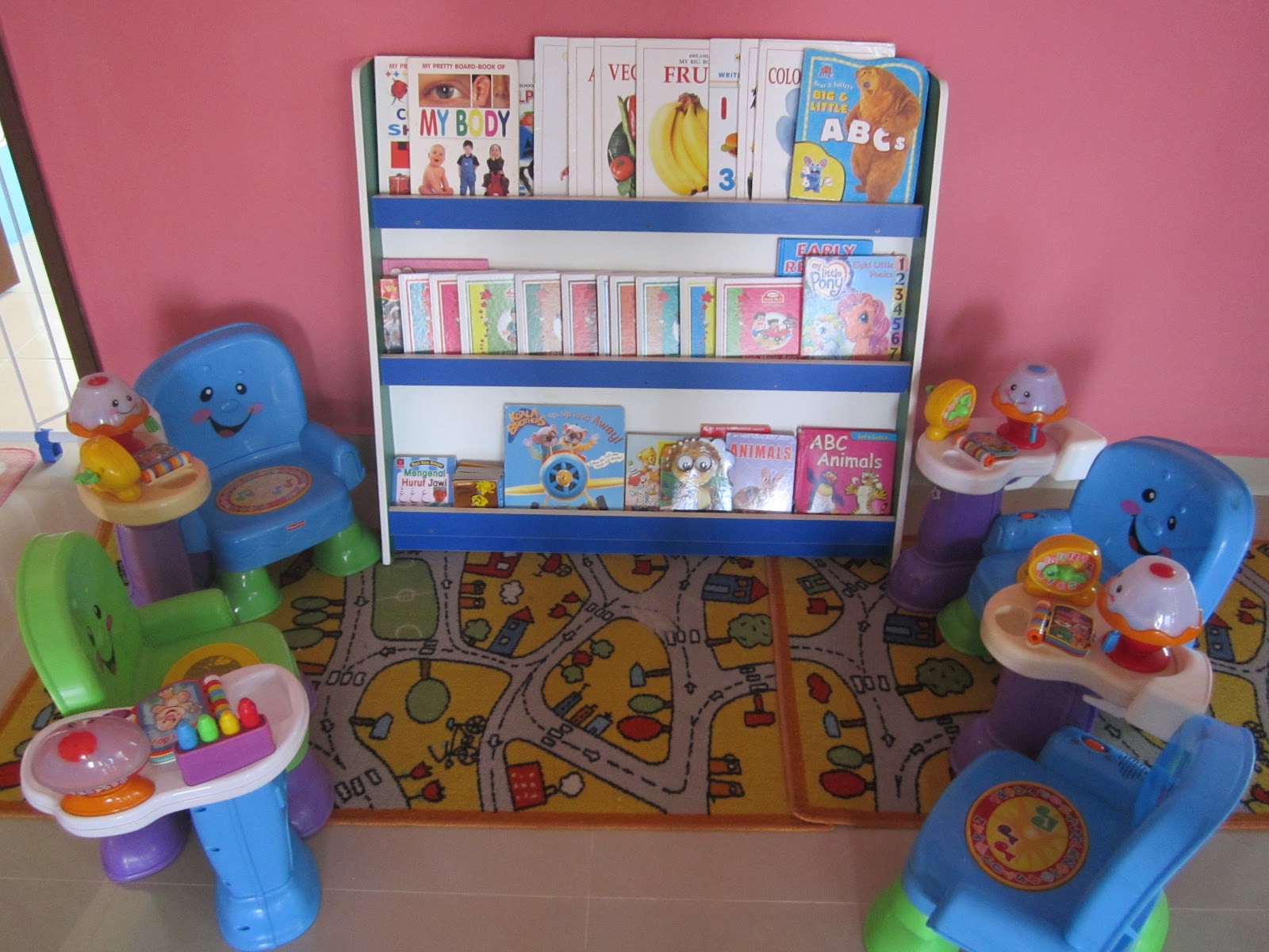 Sudut Membaca Dalam Kelas - Desain Bilik Rumah