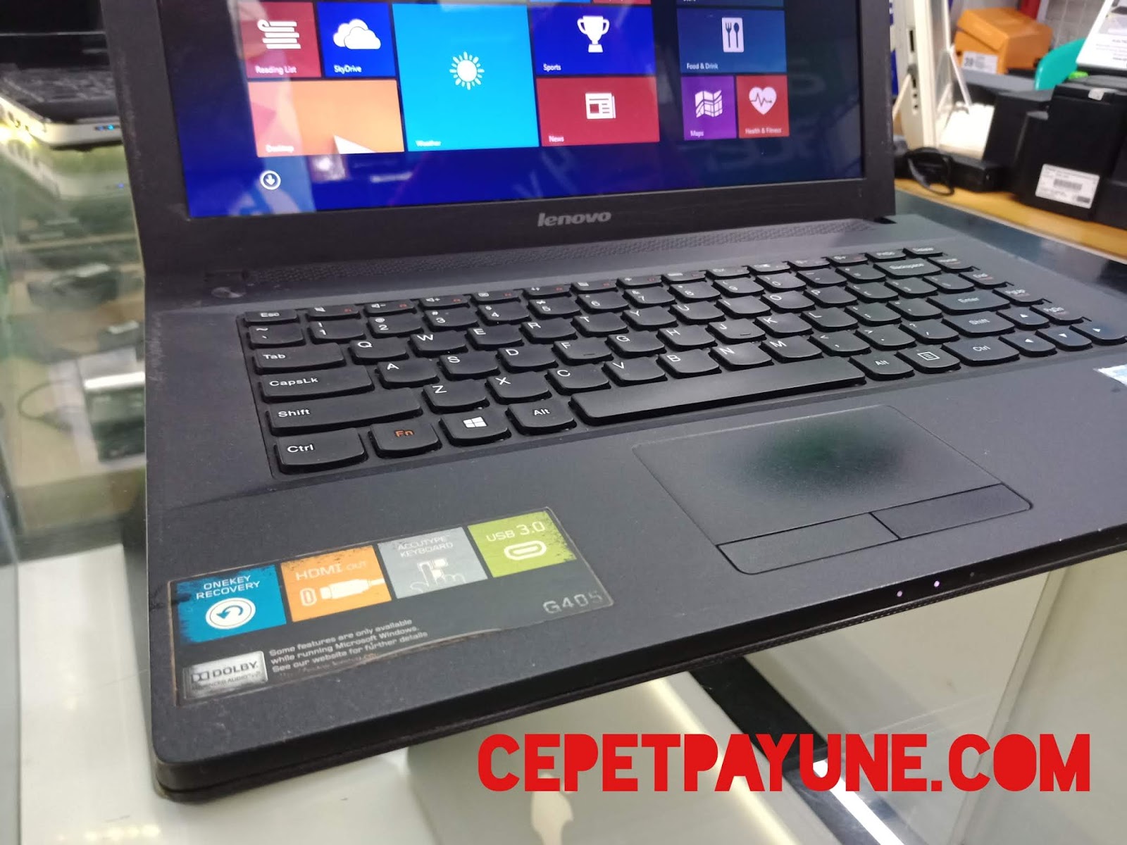 Laptop Lenovo G405 AMD E1 2100 + radeon 8210 - Jual Beli Laptop ...
