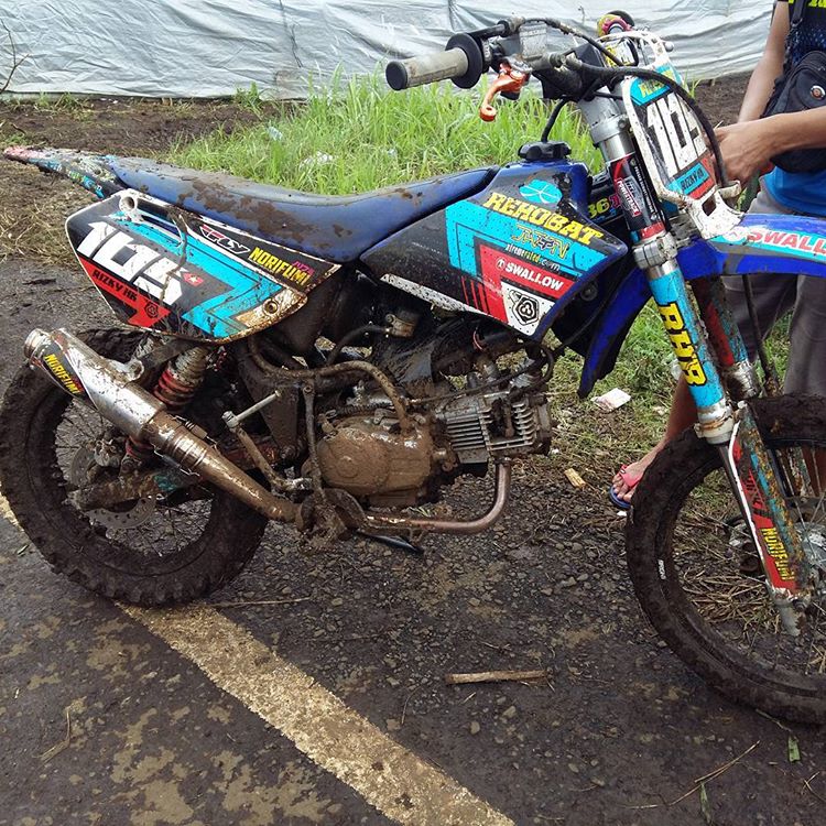 Spek Bebek Modif 4 Tak Jupiter Z Trail Kompetisi Grasstrack Team ...