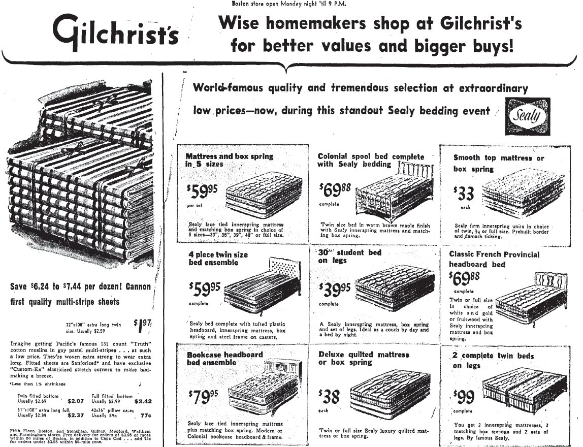 Shopping Days In Retro Boston: A Taste of Gilchrist’s Department Store ...