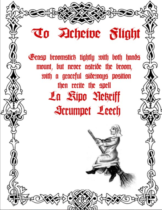 A Disney Halloween: Spell Book Pages