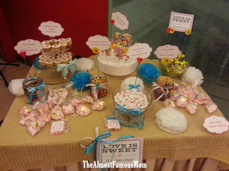 The Almost Famous Mom: DIY Project: Candy Buffet & Photo Booth Counter