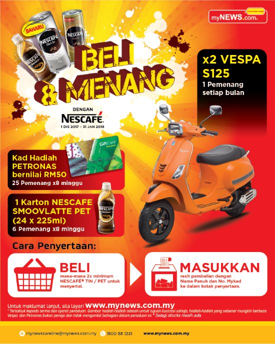 myNEWS.com Peraduan Beli & Menang Dengan Nescafe Contest - Malaysia ...