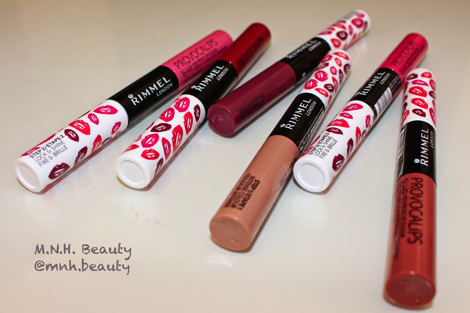 M.N.H. Beauty: SWATCHES: Rimmel Provocalips 16HR Kiss-Proof Lip Colour