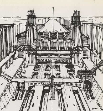 Beyond Architectural Illustration: Perspective - One Point Perspective ...