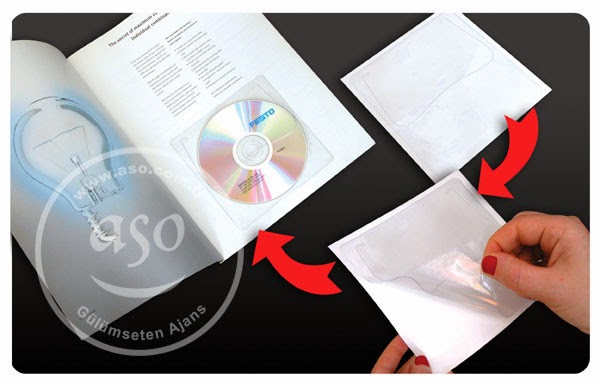 CD Sleeve, CD DVD CPP Bag Envelope Clear Plastics PP with Flap