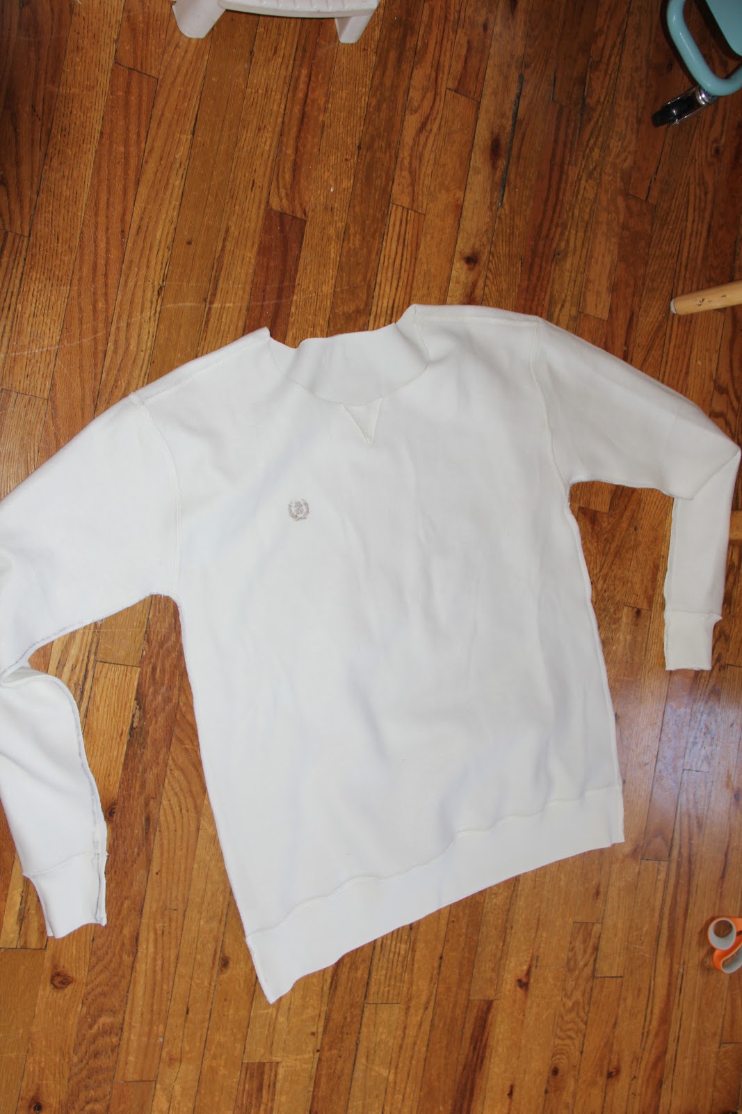 Sew Unique in CO: Gigantic Sweatshirt Refashion Tutorial!