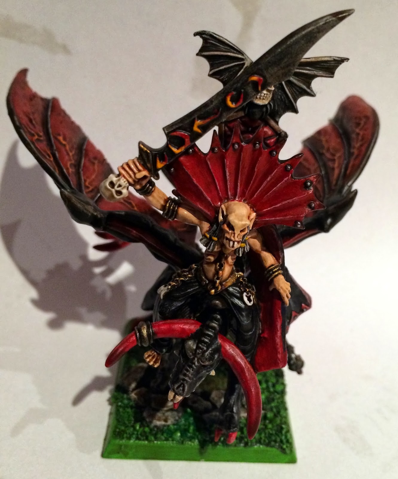ScratchBox's Warhammer Project: Melkhior on Winged Nightmare
