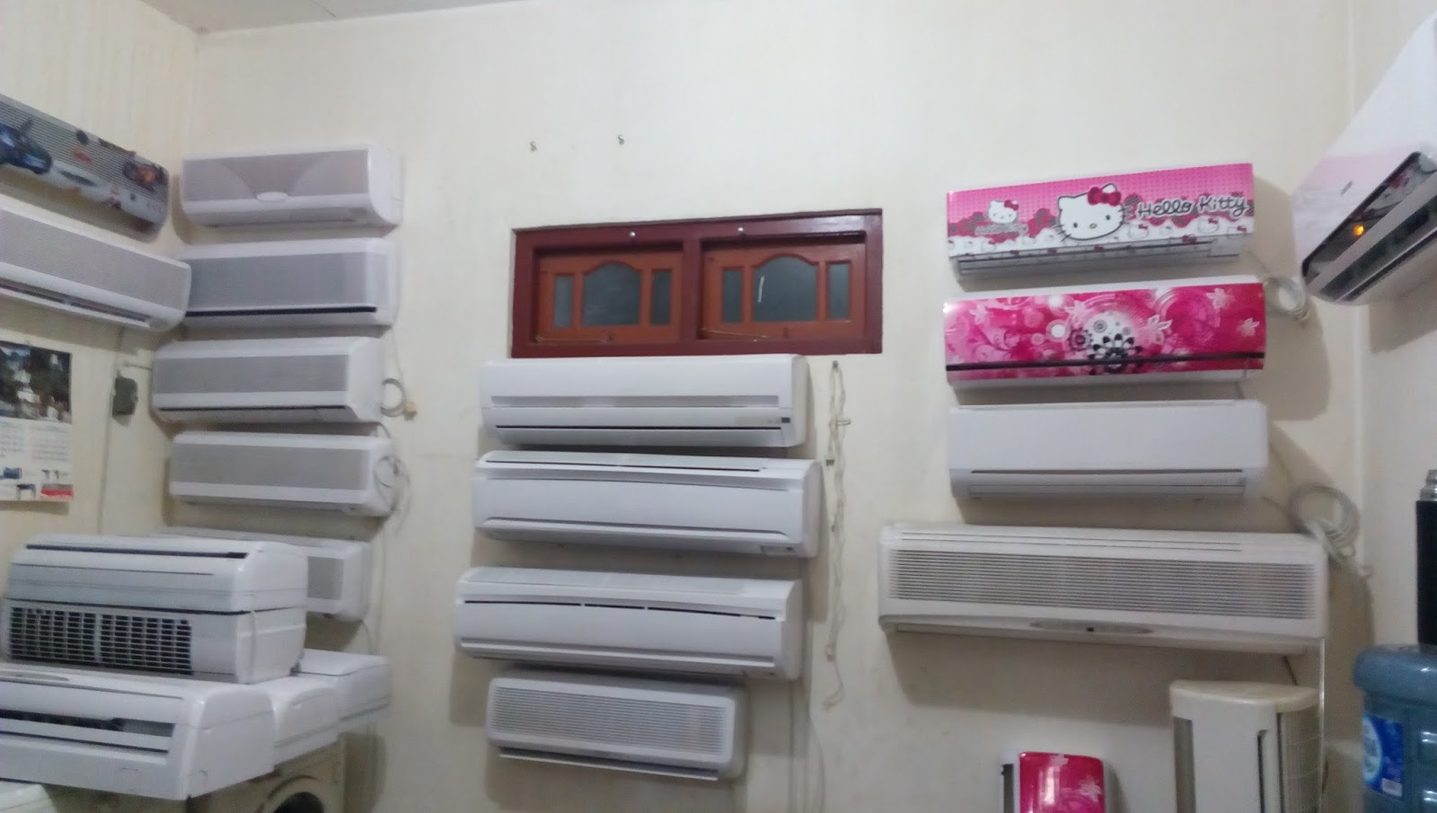 KIPAS ANGIN MODEL BENTUK AC SPLIT: Kipas Model AC Kipas Angin AC Split