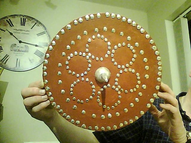 Cloke's Crazy Casa: my pal Conor's Jacobite shield ... fab!