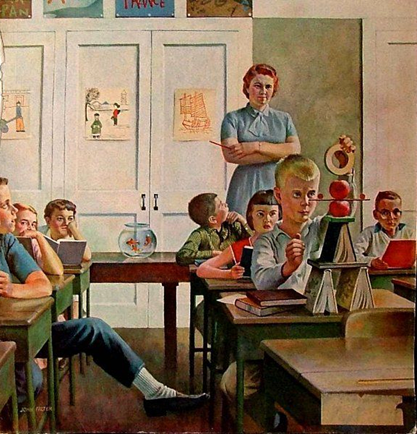 Il mondo di Mary Antony: John Falter (1910 – 1982)